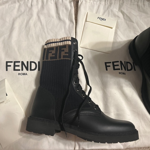 Fendi | Shoes | Fendi Combat Boots | Poshmark